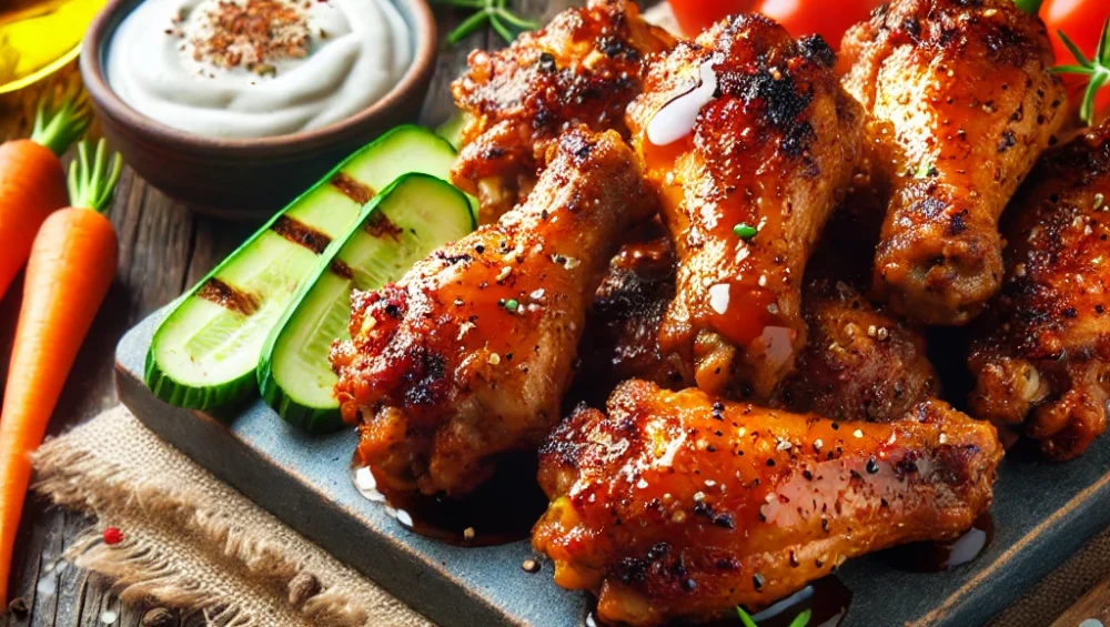 Aripioare de pui picante la grătar – Savor Shop