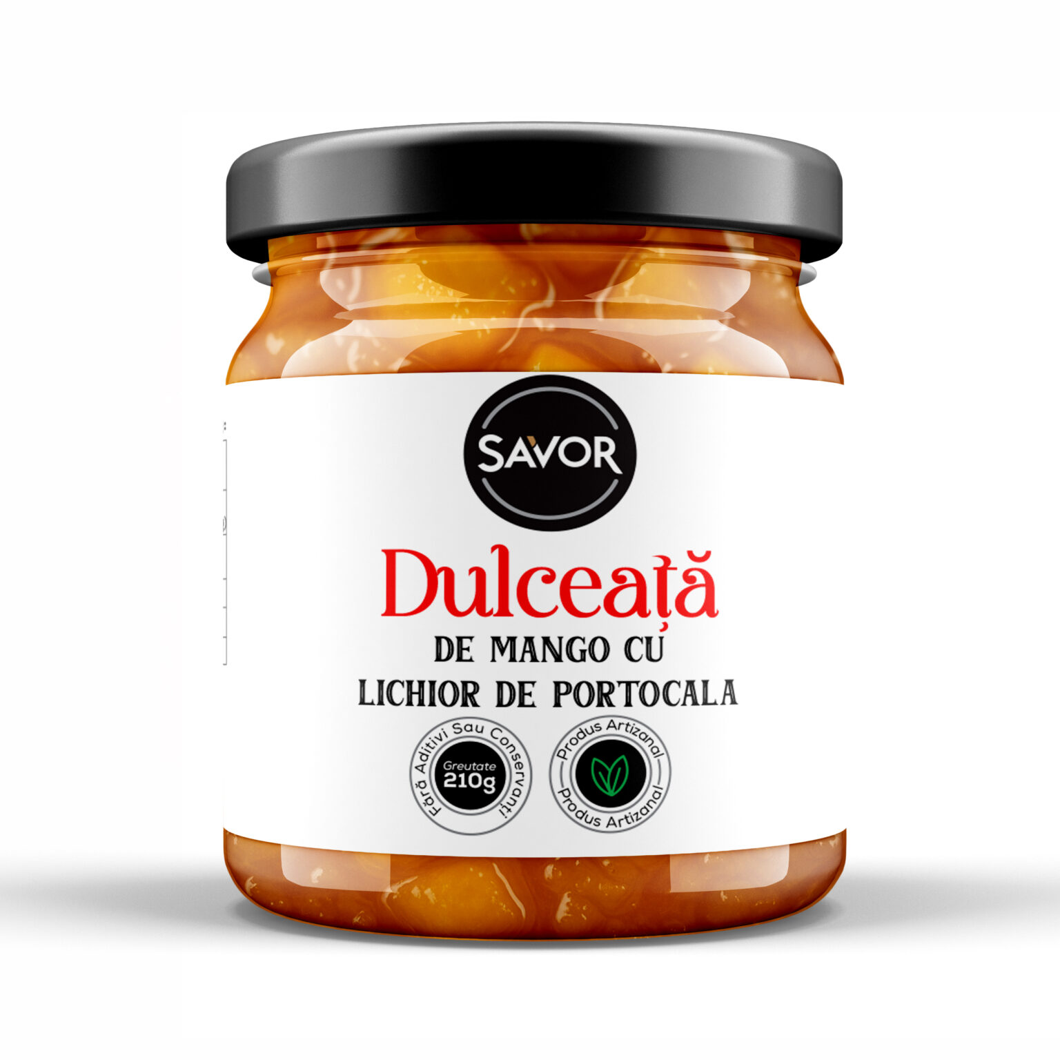 Dulceață de Mango cu Lichior de Portocală – Savor Shop